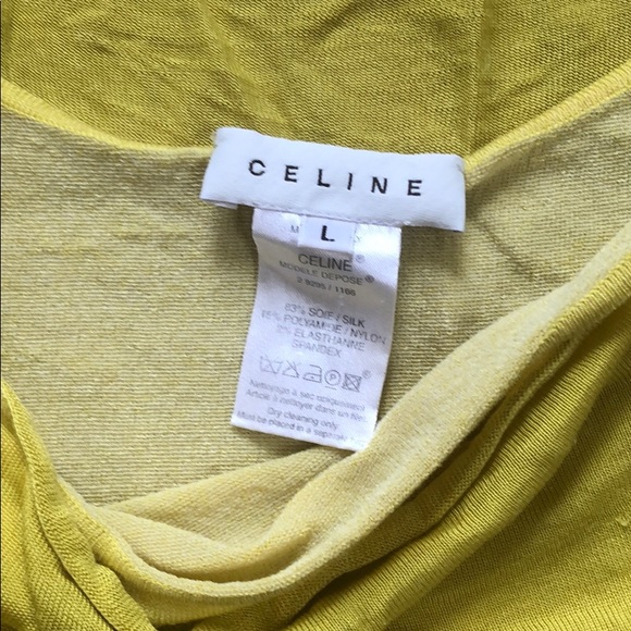 Celine | Tops | Celine Silk Shirt | Poshmark